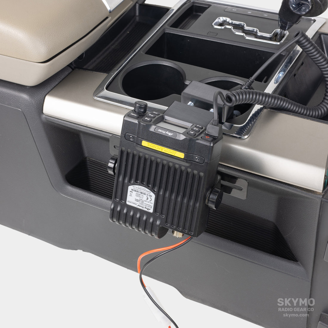 Adjustable Console Radio Mount | Clamping Mount Works with CB, Ham ...