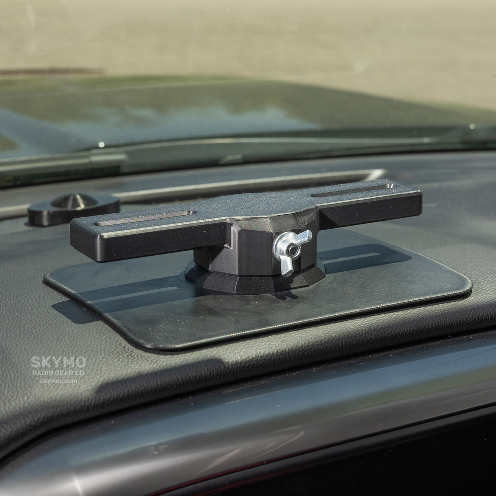 Dashboard Radio Mount | For CB, Ham, GMRS Radios, Scanners and More