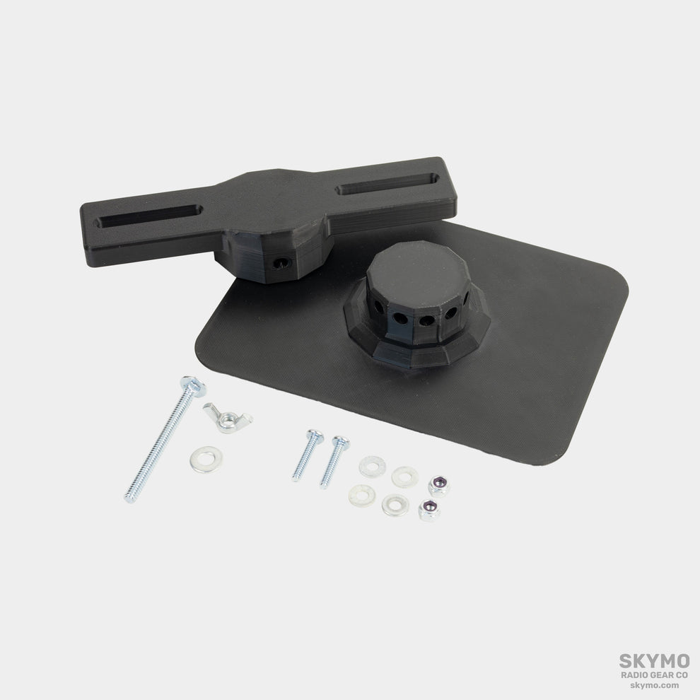 Dashboard Radio Mount | For CB, Ham, GMRS Radios, Scanners and More