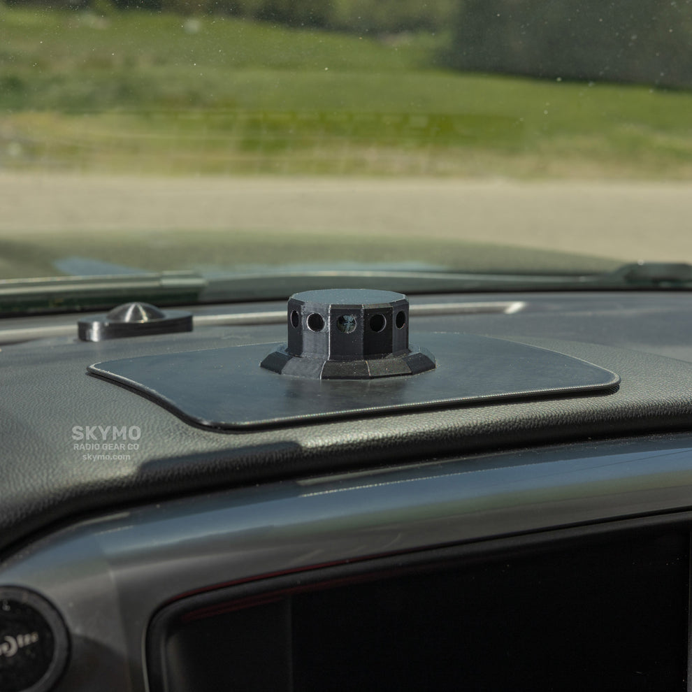 Dashboard Radio Mount | For CB, Ham, GMRS Radios, Scanners and More